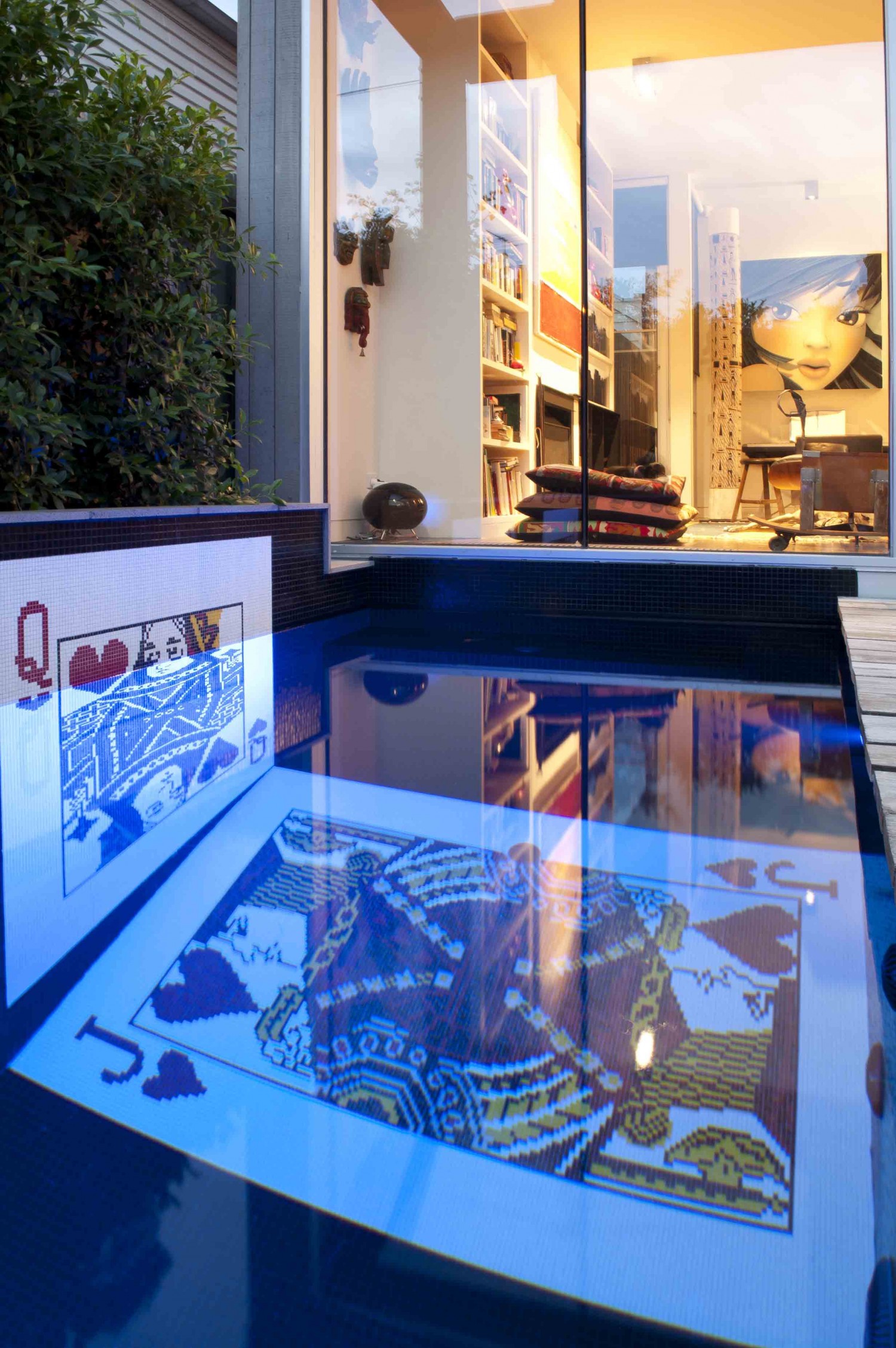 Non Blue Pools, Custom Pool Design