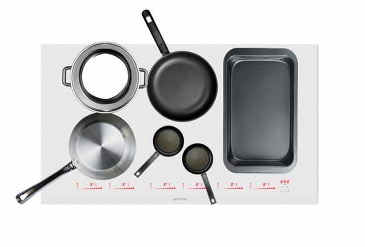 White Induction Cooktops, Smeg Cooktops, Cooktops
