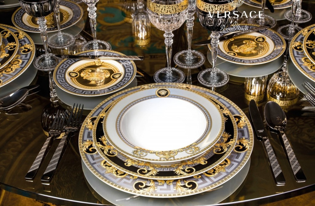 Versace Home, Versace Tableware, Versace, Versace Plates
