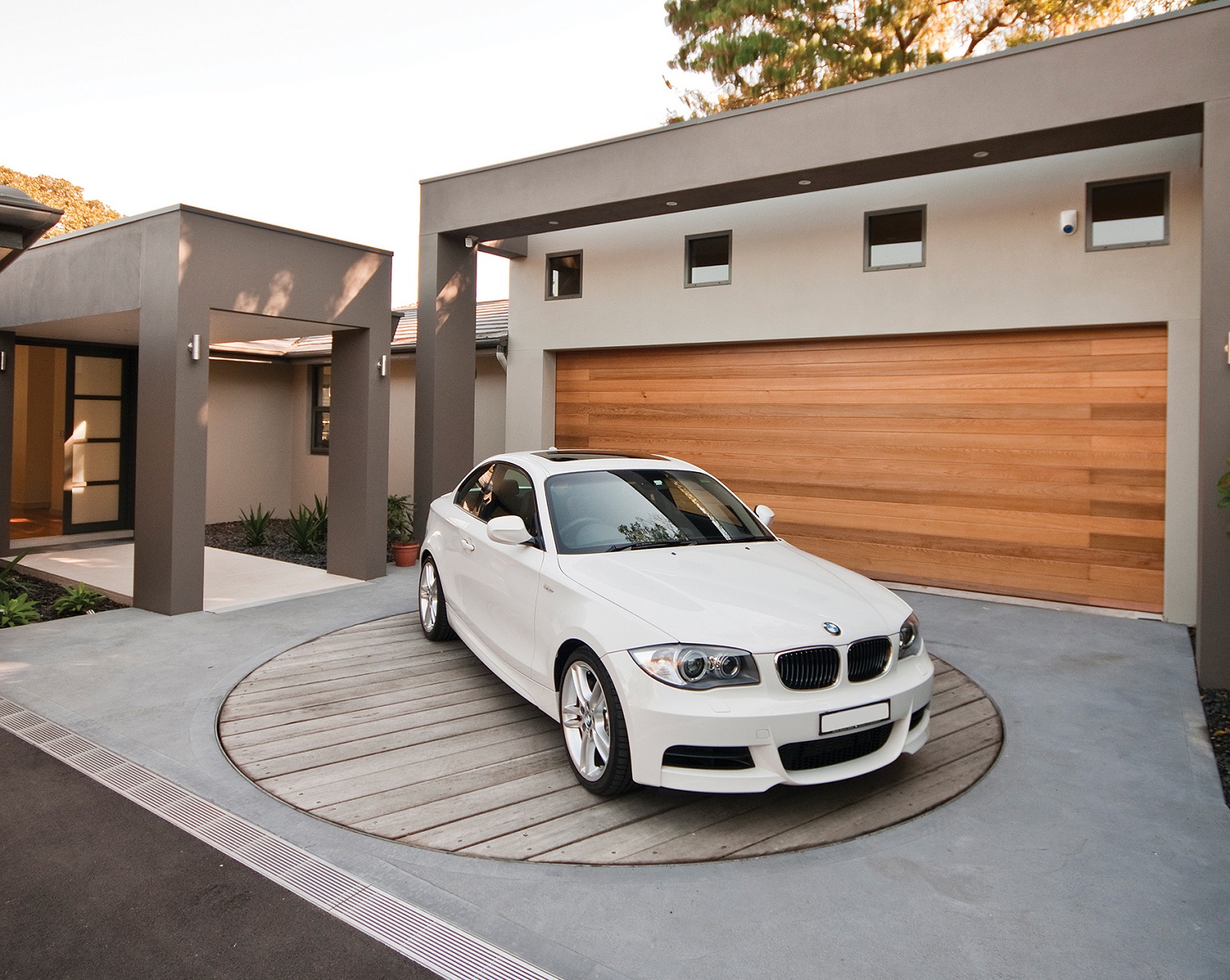 Car Turntables, Custom Homes Garages
