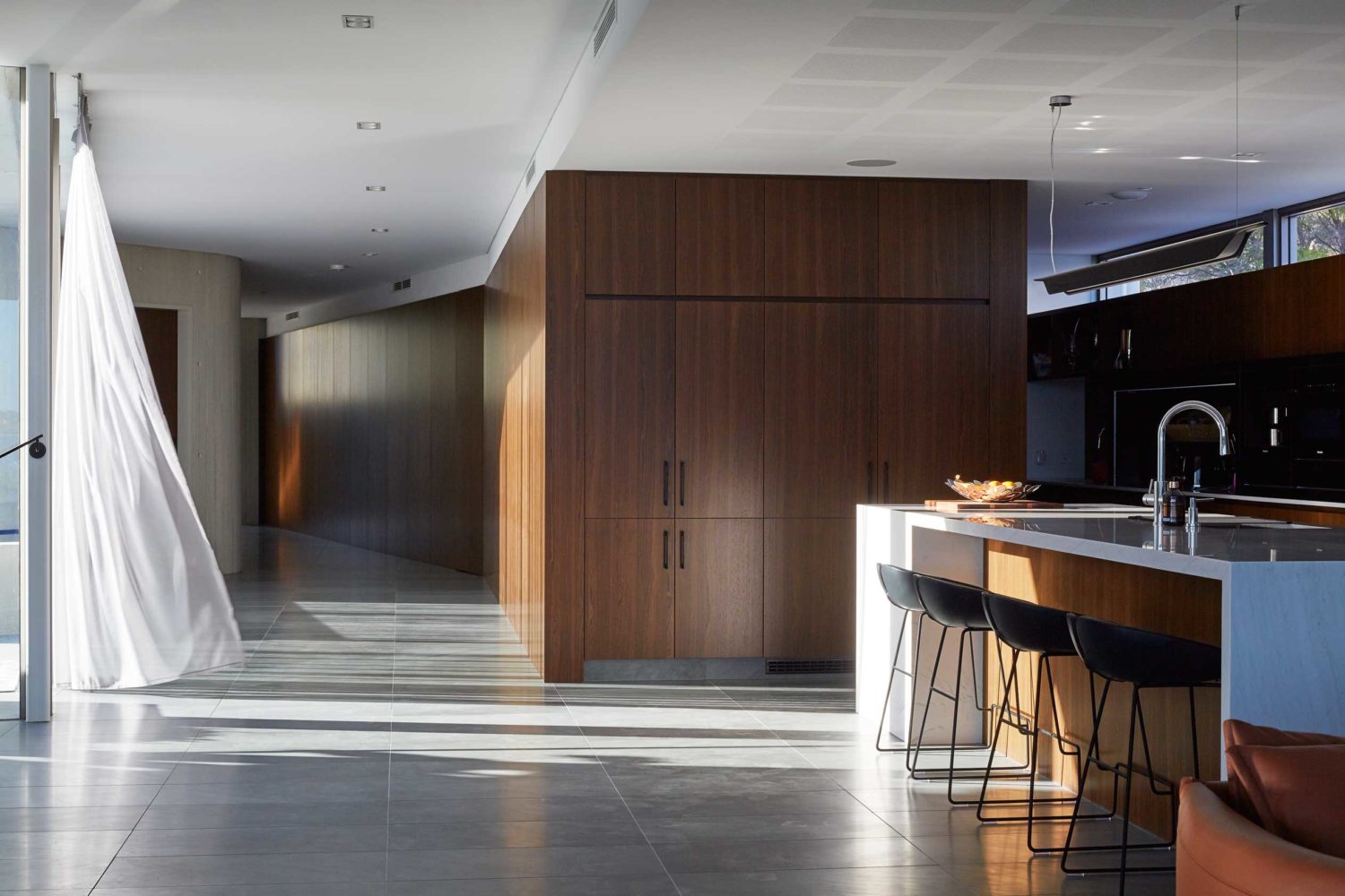 The Riverside Concrete Sail House, Concrete Home, Homes Perth