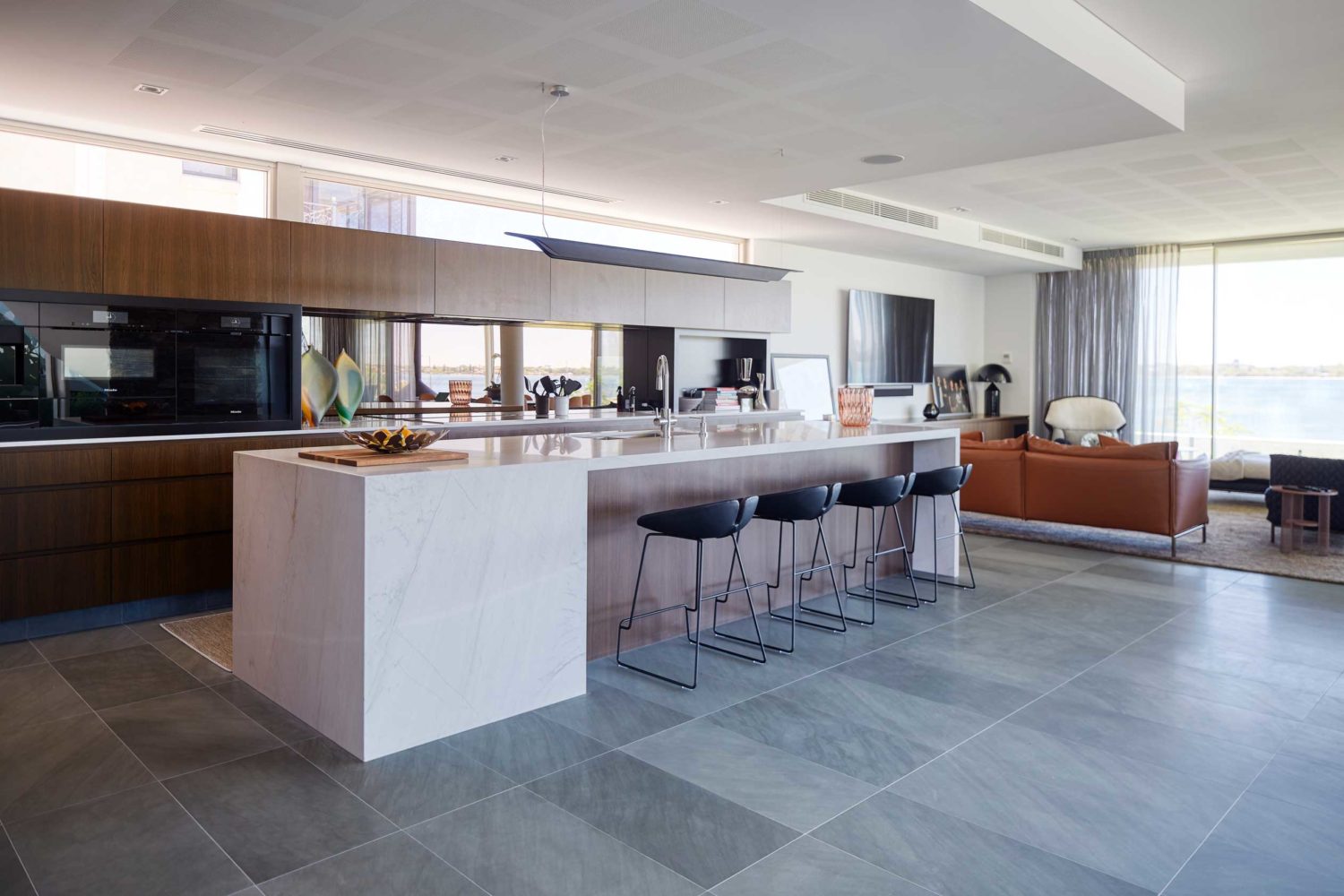 The Riverside Concrete Sail House, Concrete Home, Homes Perth