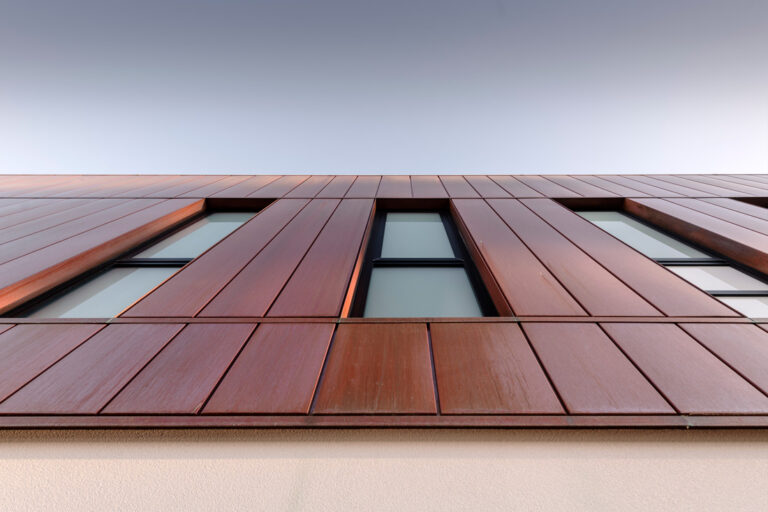 Copper Cladding on Home, Home Clad in Copper