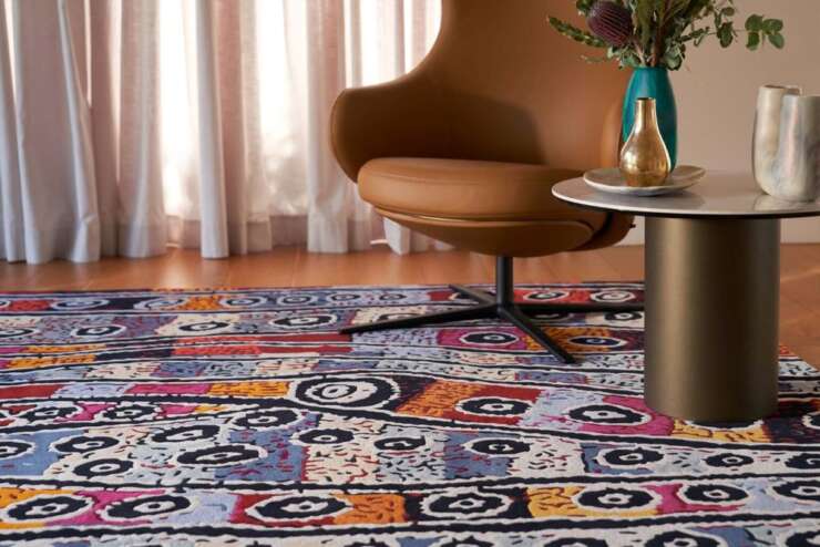 Designer Rugs & Warlukurlangu Artists - Custom Homes