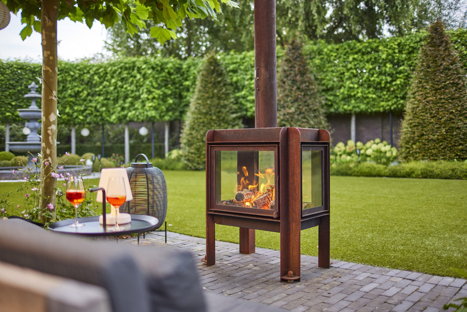 Luxury Outdoor Heating with the RB73