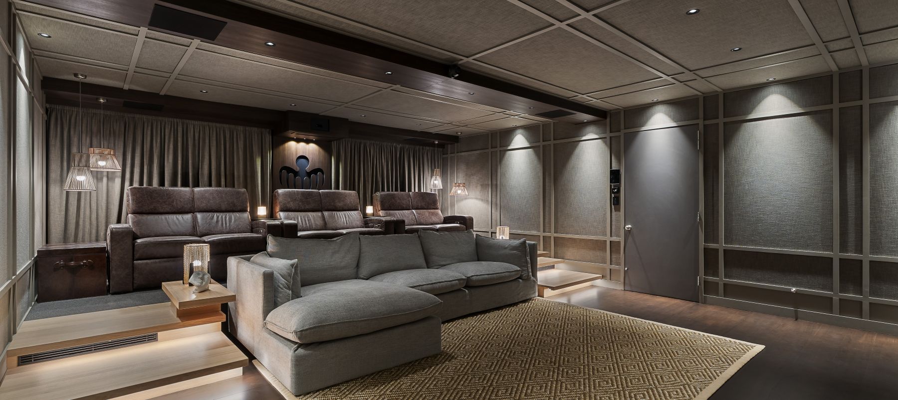 Luxury Home Cinema Project in QLD by Wavetrain Cinemas