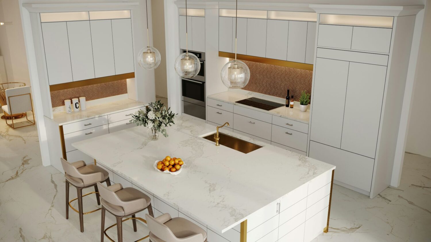 Keeping your White Kitchen Crisp and Clean Without Going Insane ...